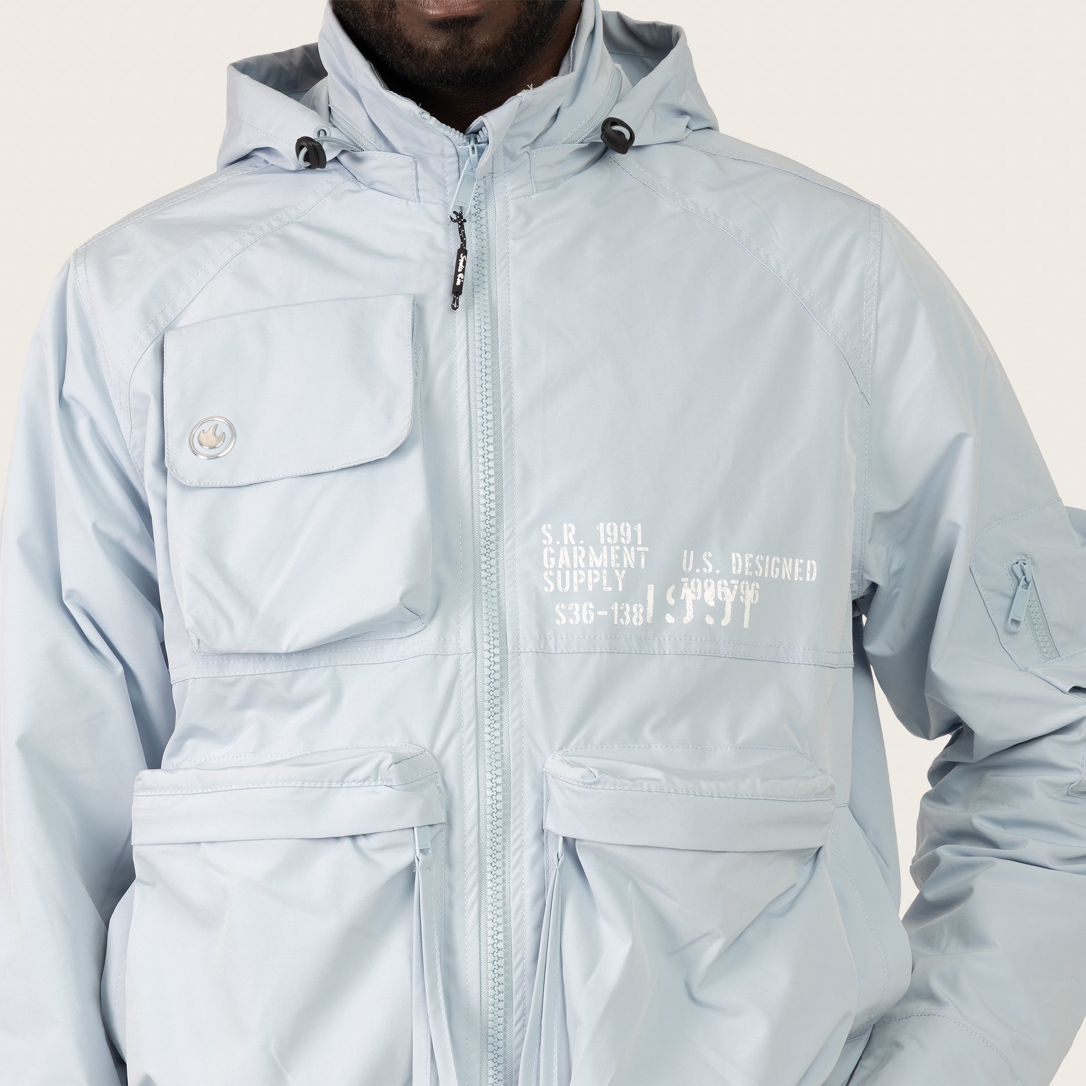 Racing Utility Windbreaker Jacket - Skyway – Smoke Rise NY